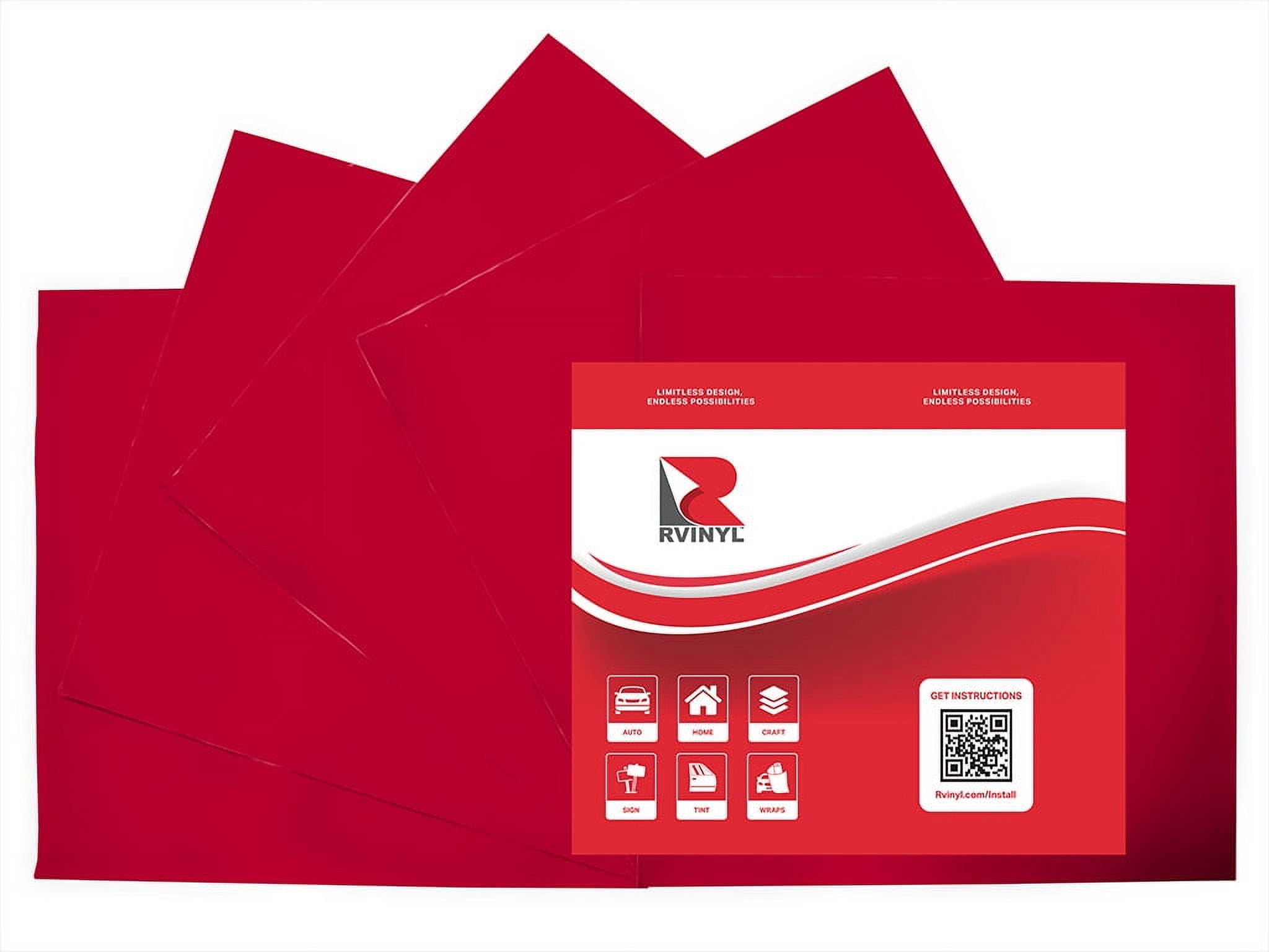 Avery Dennison UC900 Translucent Red Pantone 200 C Matte Permanent ...