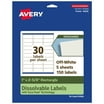 Avery Printable Round Labels for Laser Printers, 1-2/3", 600 Pack (5293 ...