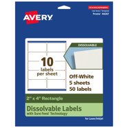 Avery 5260 Easy Peel White Address Labels, 1" x 2-5/8", 750 Labels ...