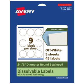 Avery Kraft Brown Round Labels, .75" Diameter, 4,000 Labels - Walmart.com