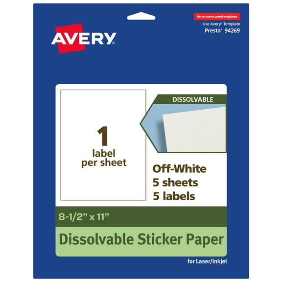 "Avery Shipping & Mailing Easy Peel Return Address Labels, 1/2""x1-3/4 ...