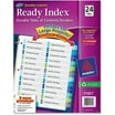 Avery Double Column 16 Tab Dividers, Customizable TOC, 1 Set (11320 ...