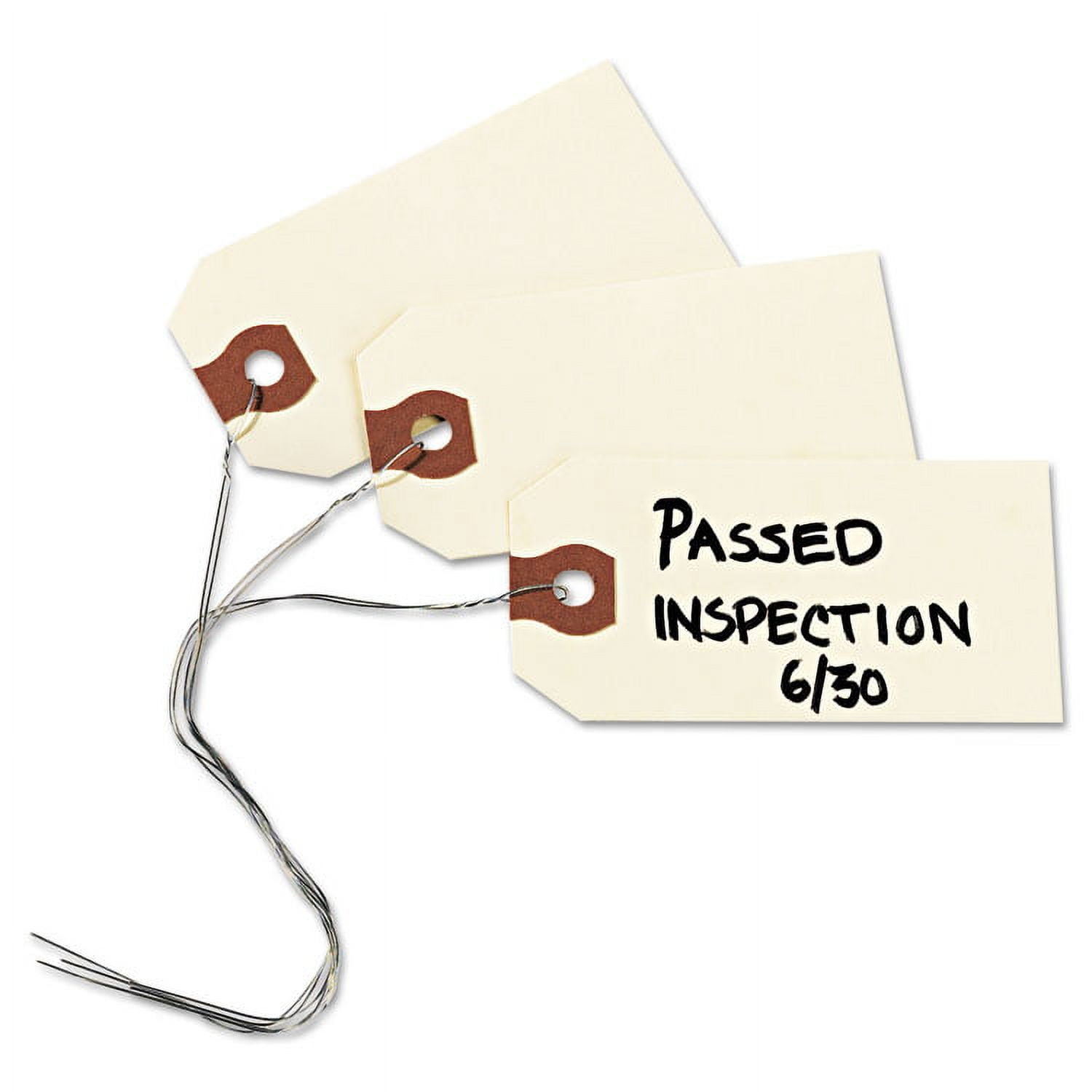 Avery Double Wired Shipping Tags, 13pt. Stock, 3 1/4 x 1 5/8, Manila ...