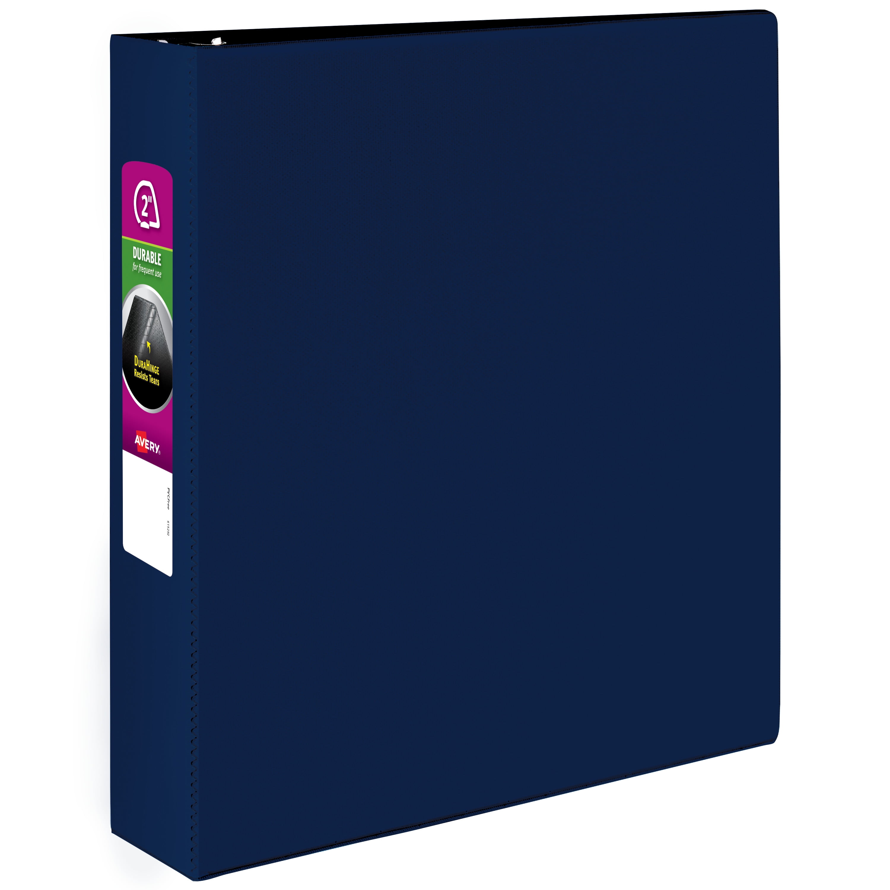 Avery Durable 3 Ring Binder, 2" Slant Rings, 1 Blue Binder (27551 ...
