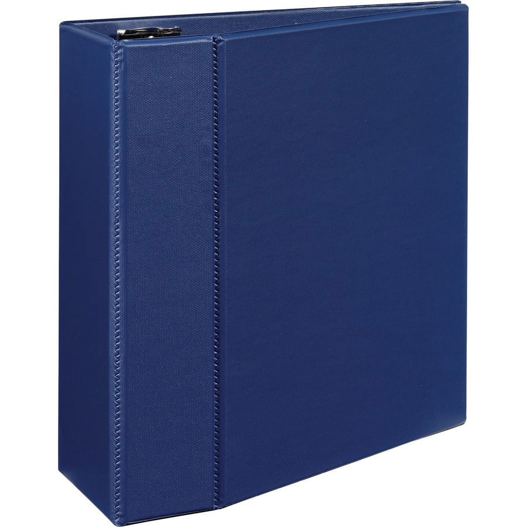 Avery Durable Binder with Two Booster EZD Rings, 11 x 8 1/2, 5", Blue ...