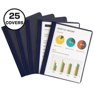 Oxford, OXF58811, Premium Clear Front Report Covers, 25 / Box, Red ...