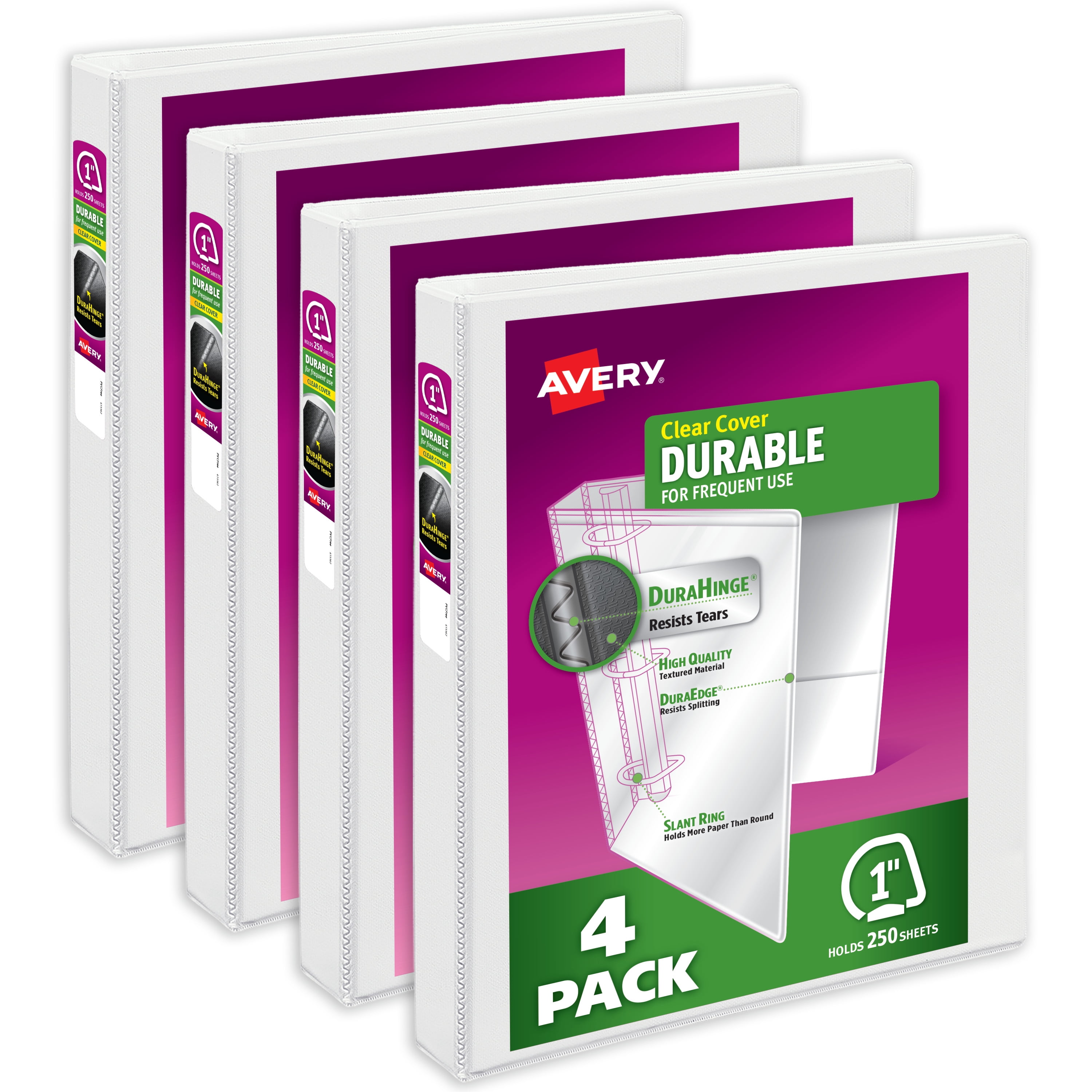Avery 3-Ring Binders | Pocket binders for ecommerce - Walmart Business ...