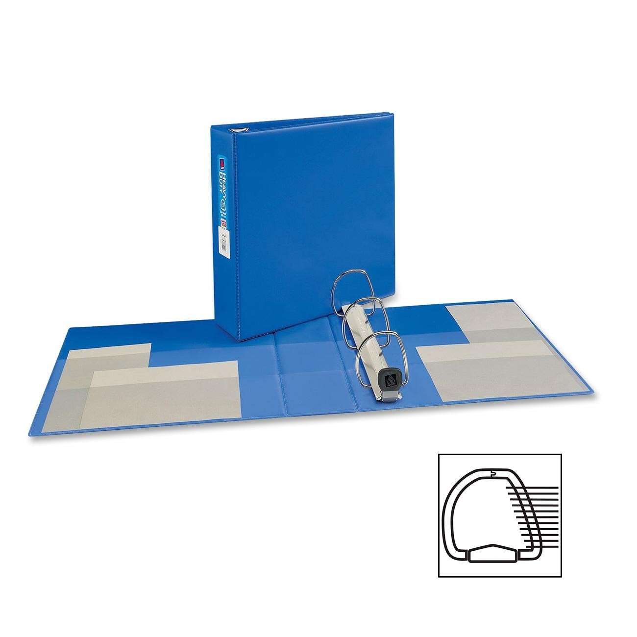 Avery EZD Heavy-Duty Reference Binder - Walmart.com