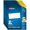 Avery Easy Peel Return Address Labels, 1/2"x1-3/4" 2,000 Labels (8167 ...