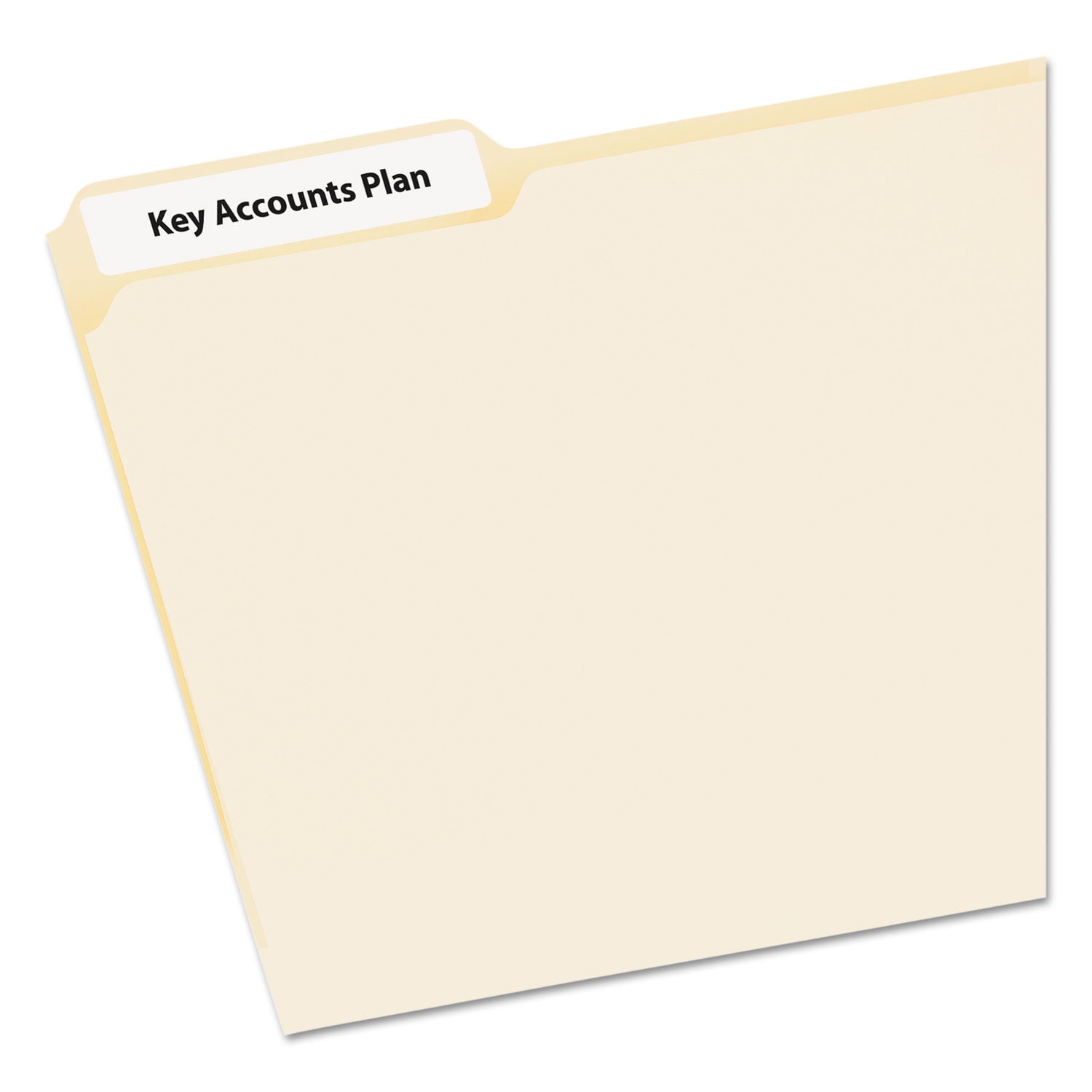 Avery EcoFriendly Permanent File Folder Labels, 0.66 x 3.44, White, 30 ...