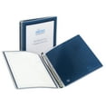 Avery Flexi-View 3-Ring Binder, 1/2 Inch Blue, PVC Free, Non-Stick Poly ...