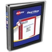 Avery Flexi-View 3-Ring Binder, 1/2 Inch Blue, PVC Free, Non-Stick Poly ...