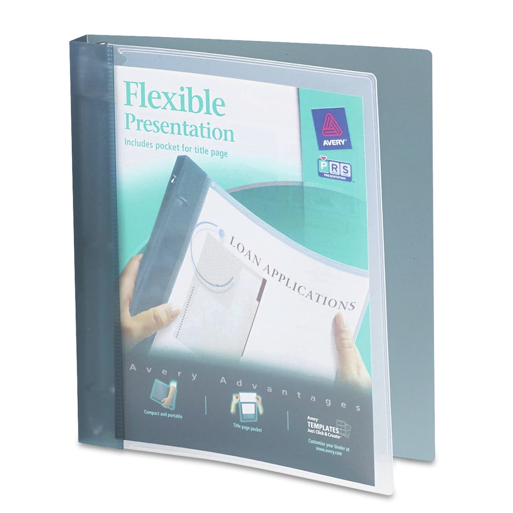 Avery Flexible View Pocket Presentation Binders - Walmart.com