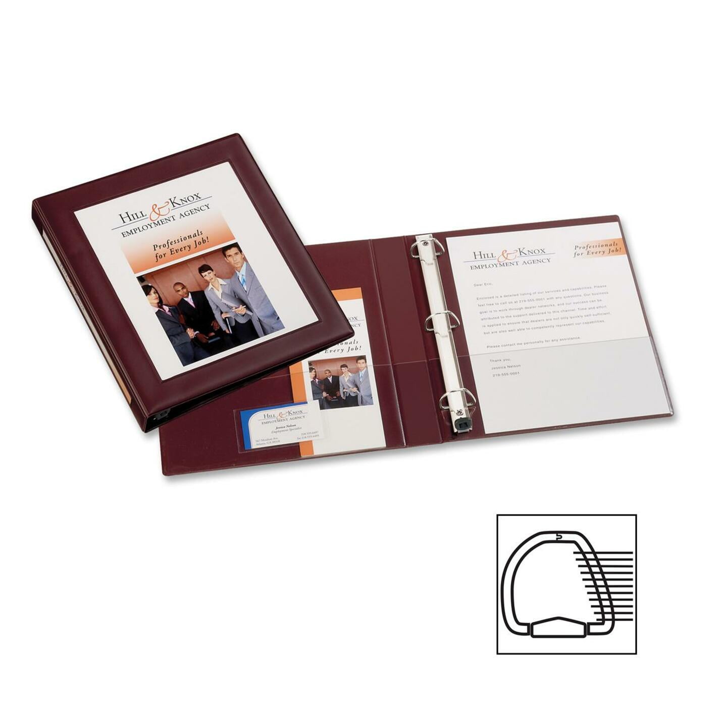 Avery Framed View Binder - Walmart.com