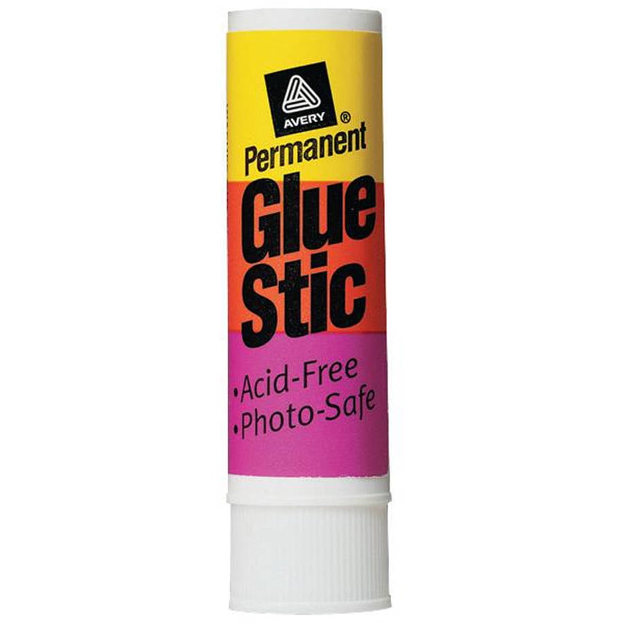 Avery Glue Stic, Nontoxic, Permanent, 0.26 oz., 1 Stick - Walmart.com
