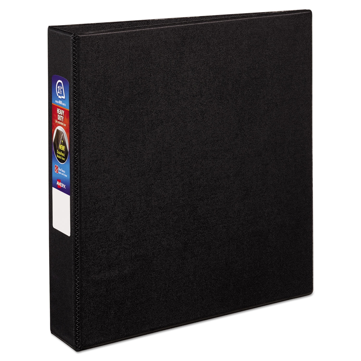 Avery Heavy-Duty Binder, 1-1/2" One-Touch Rings, 400-Sheet Capacity ...