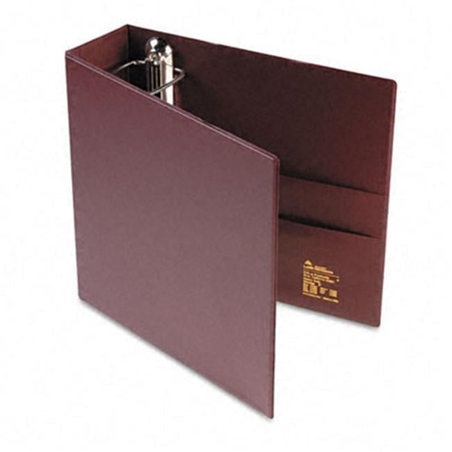 Avery Heavy-Duty Vinyl EZD Ring Reference Binder 3'' Capacity Maroon ...