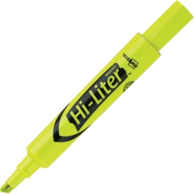 Avery Hi-Liter Desk Style Highlighter Chisel Marker Point Style ...