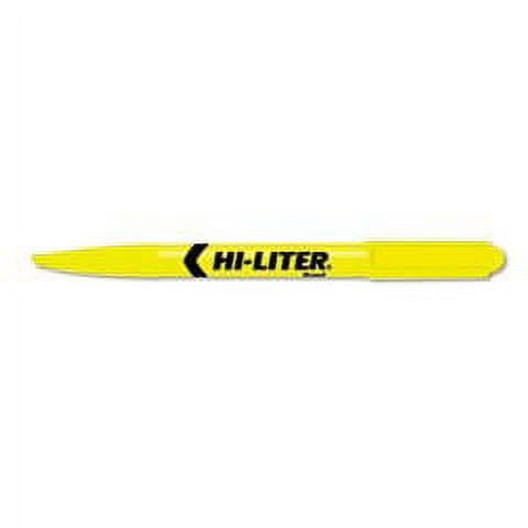 Avery Hi-Liter Pen Style Fluorescent Yellow Highlighter - 12 Pack-2PK ...