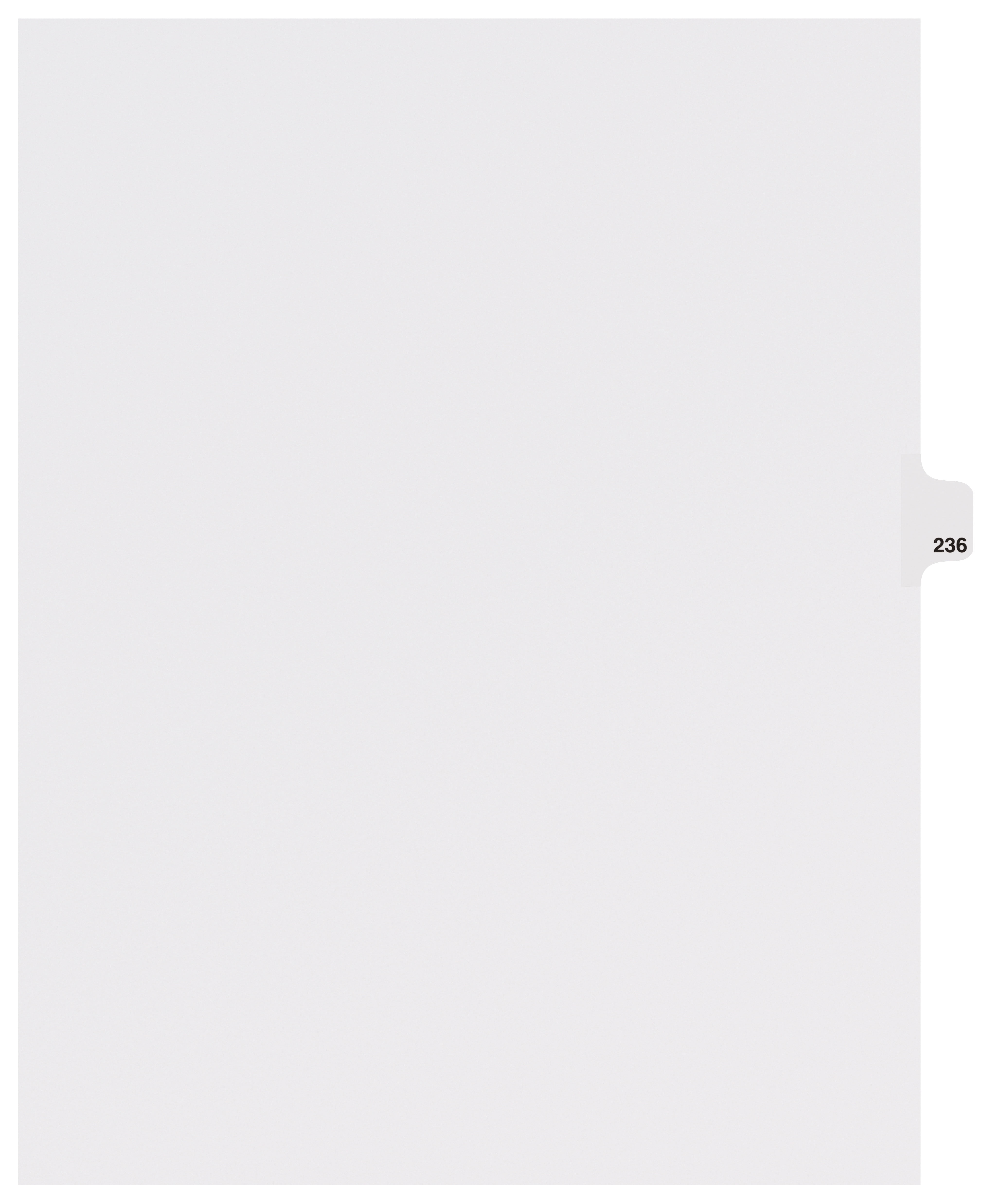 Avery Individual Legal Dividers Style, Letter Size, Side Tab #236 ...