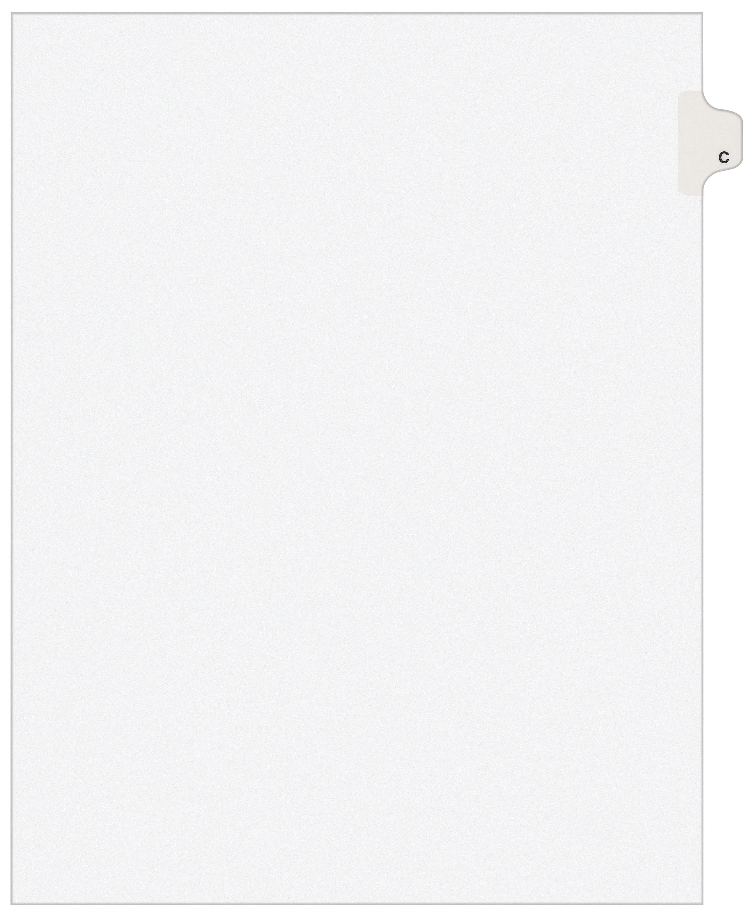 Avery Individually Lettered Tabs Legal Dividers - Walmart.com