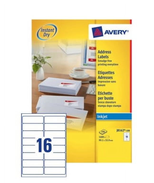 Avery Inkjet Address Label 99x - Walmart.com