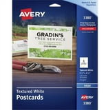Avery® Inkjet Postcard - White - 90 Brightness - 4 1/4" x 5 1/2 ...