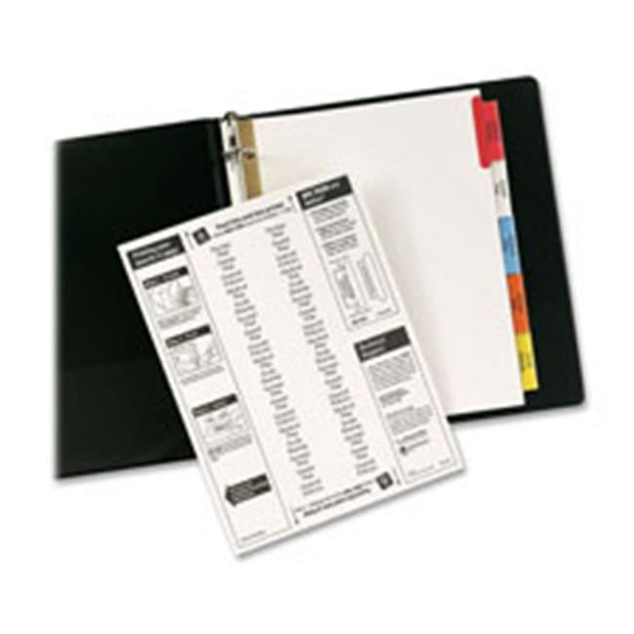 Avery Insertable Dividers- Multi Tab-WE Paper - Walmart.com