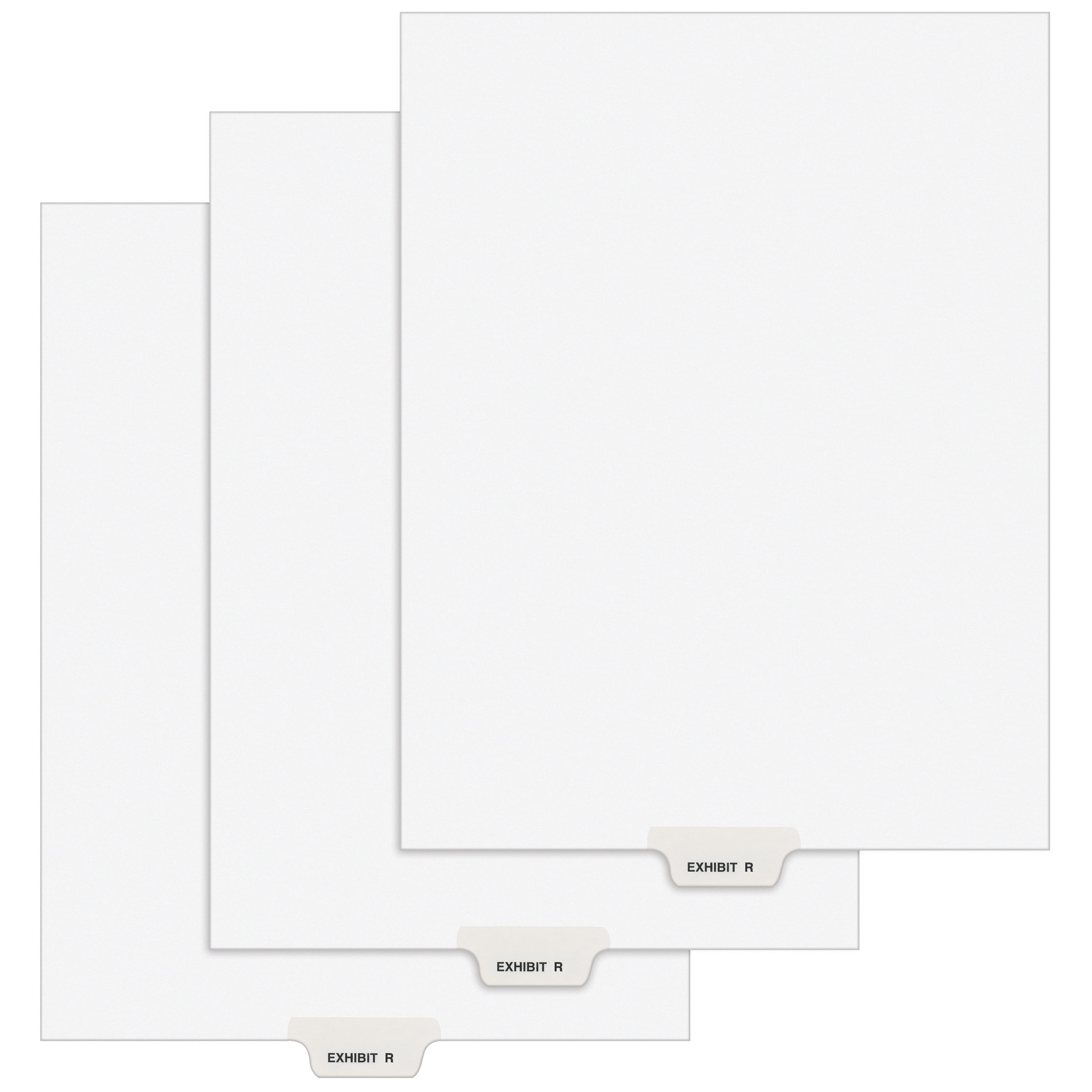 Legal Bottom Tab Inserts