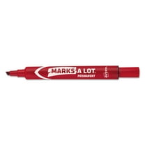 Avery Marks A Lot Extra Thick Pack, Permanent Markers, Large Desk-Style, Chisel Tip, 12 Assorted ...
