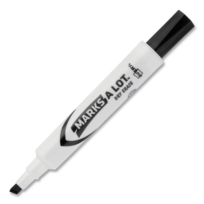 Avery Marks A Lot Value Pack Dry Erase Markers, Black - Pack of 200 ...