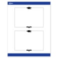 Avery® Matte 5" x 7" Invitation Cards, Silver & Black Grad Cap, 40ct ...