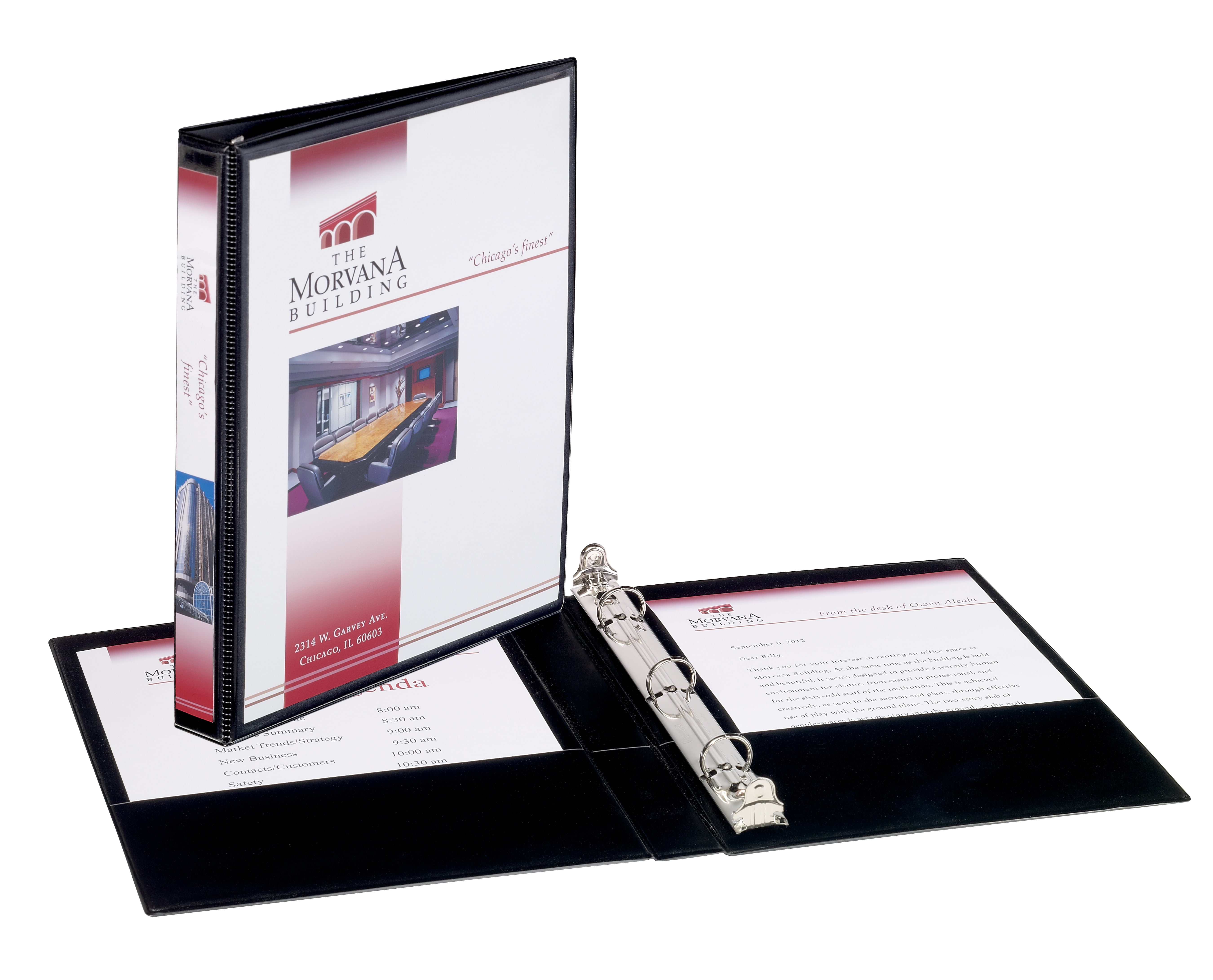 "Avery Durable View Mini 3-Ring Binder with 0.5"" Round Rings, Black ...