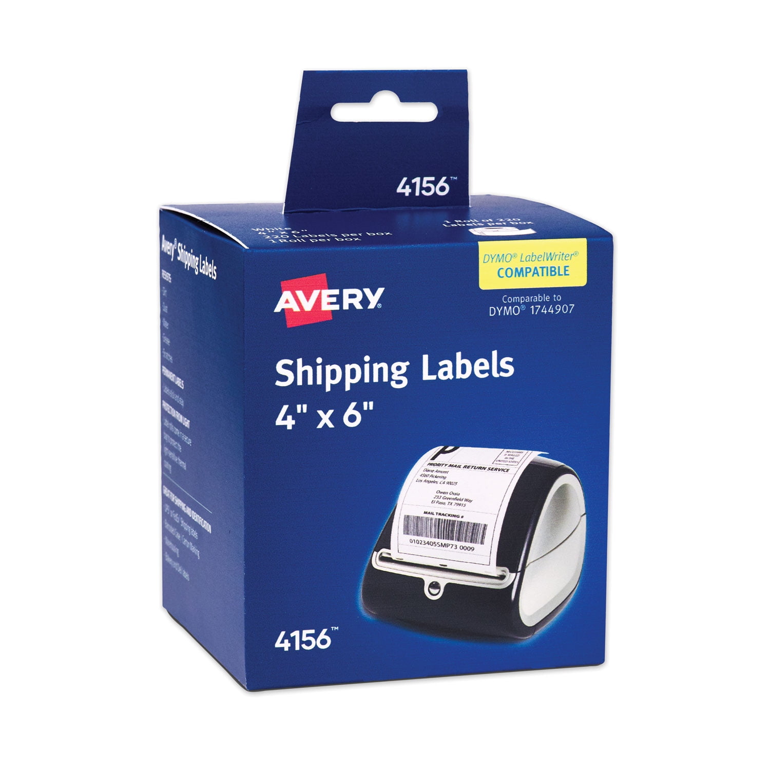 Avery Multipurpose Thermal Labels, 2.13 x 4, White, 140/Roll (4153 ...