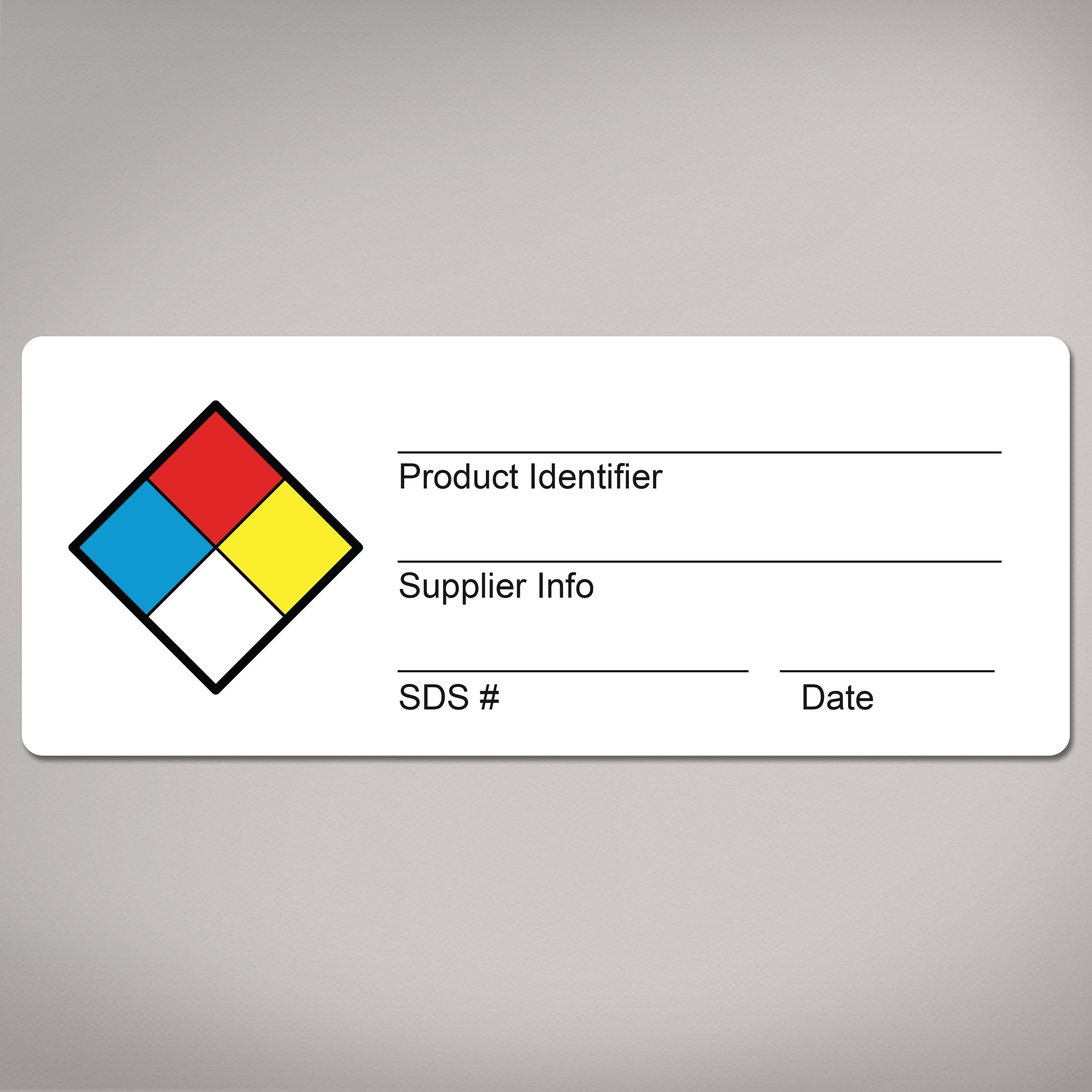 Msds Labels Printable