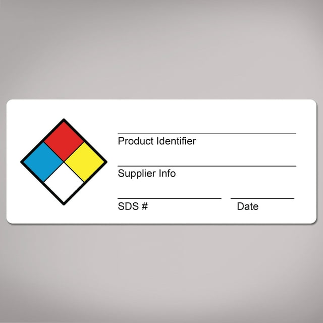 Avery NFPA Secondary Container Labels, 1" x 2.5", 120 Labels - Walmart ...