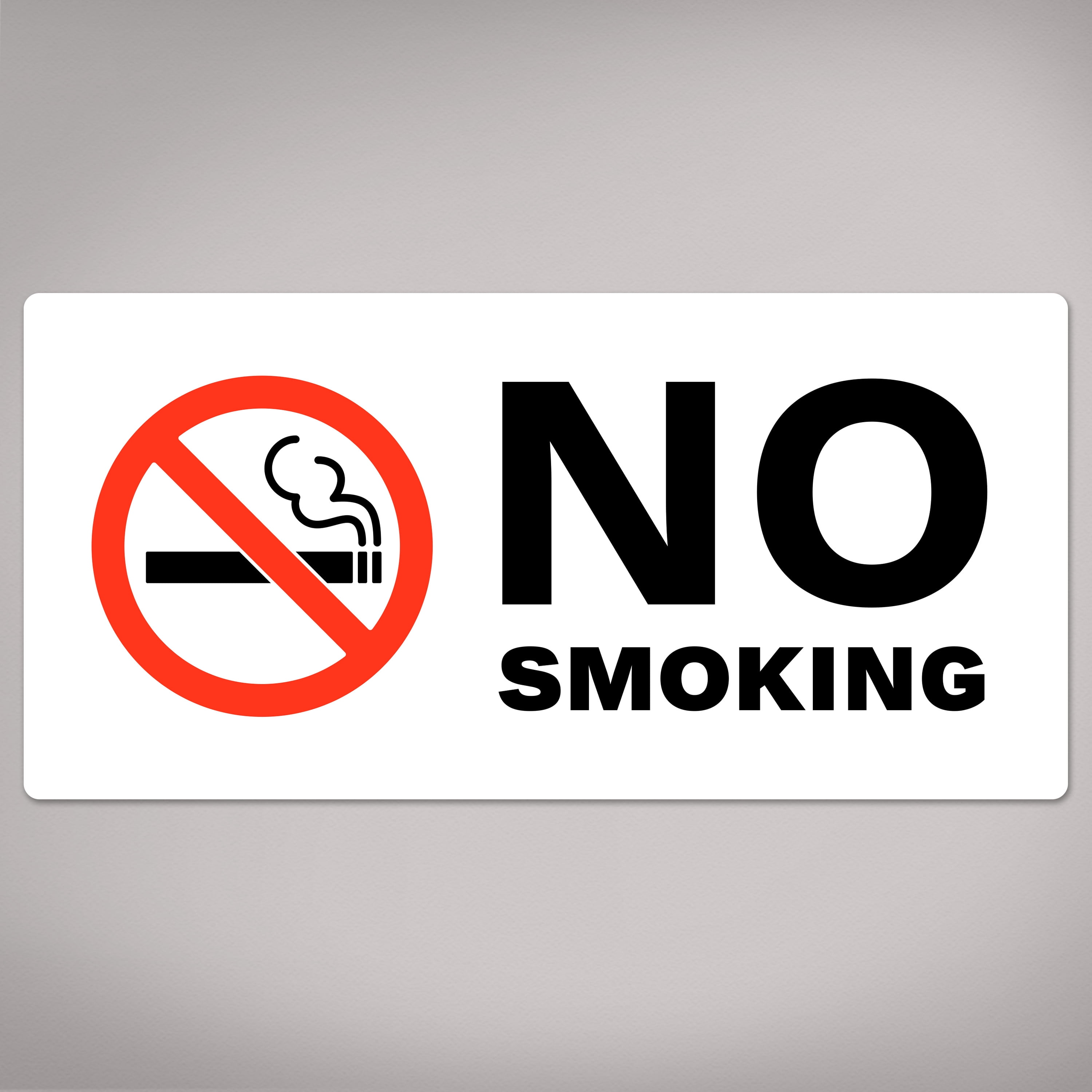 Avery No Smoking Labels, 2" x 4", 20 Total - Walmart.com