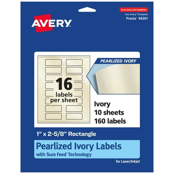 Avery Labels 1 X 2 5 8