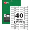 Avery PermaTrack Asset Tag Labels, White - Walmart.com