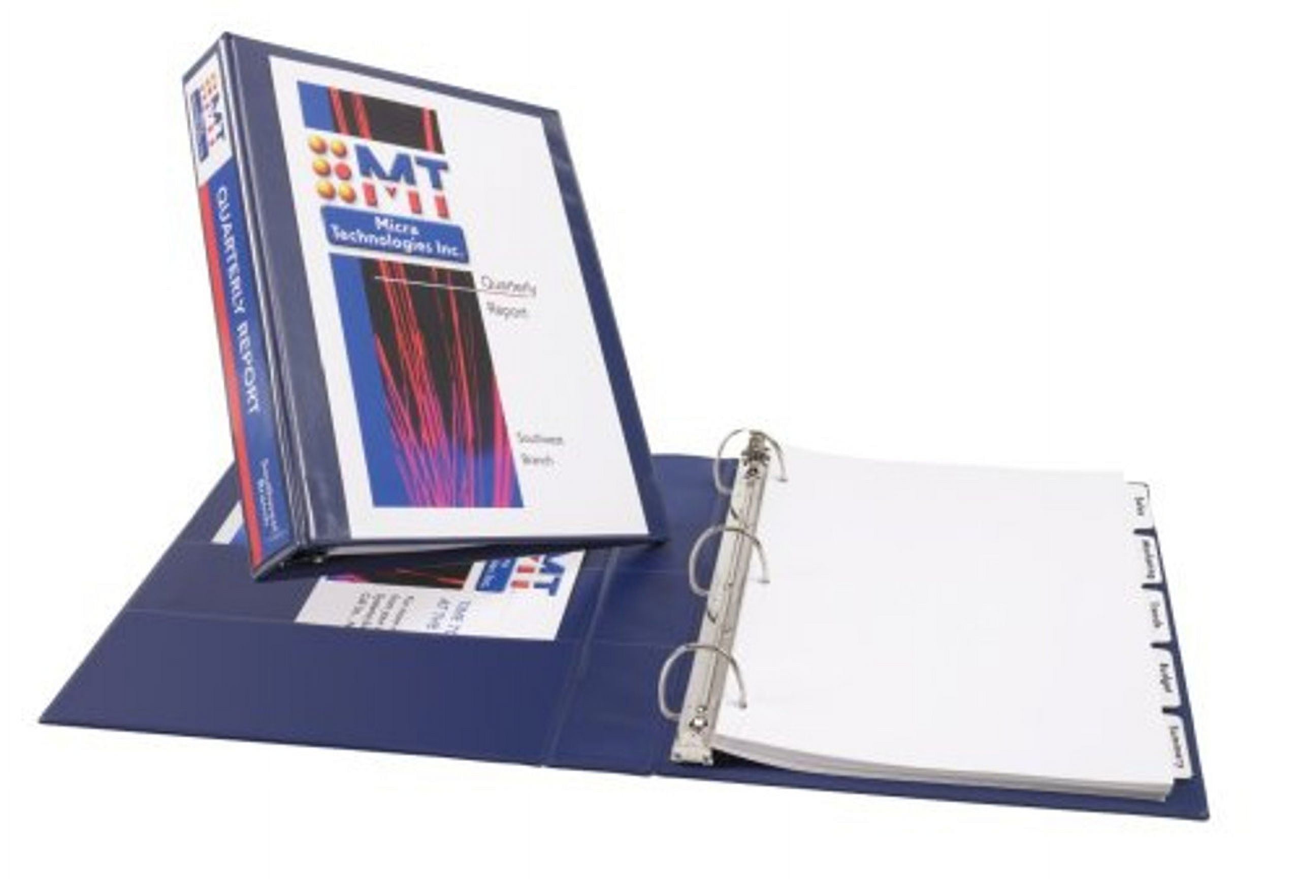 Avery Presentation Binder - Letter - 8.5" X 11" - 500 Sheet - 2 ...