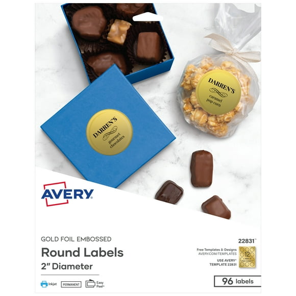 Avery Round Labels