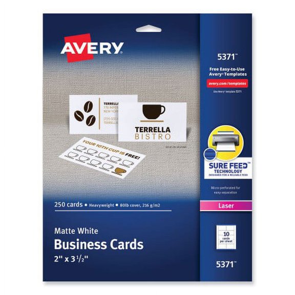 Avery Business Card