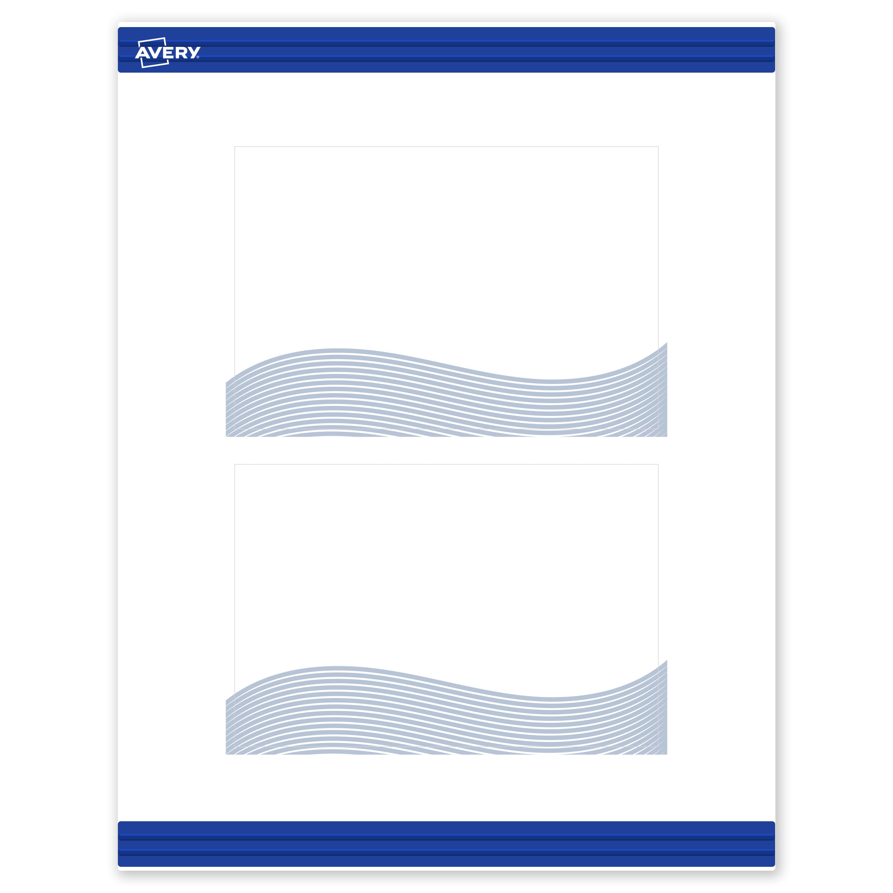 Avery Rectangle Postcards, Colorful Design, 4" x 6", 20 Total - Walmart.com