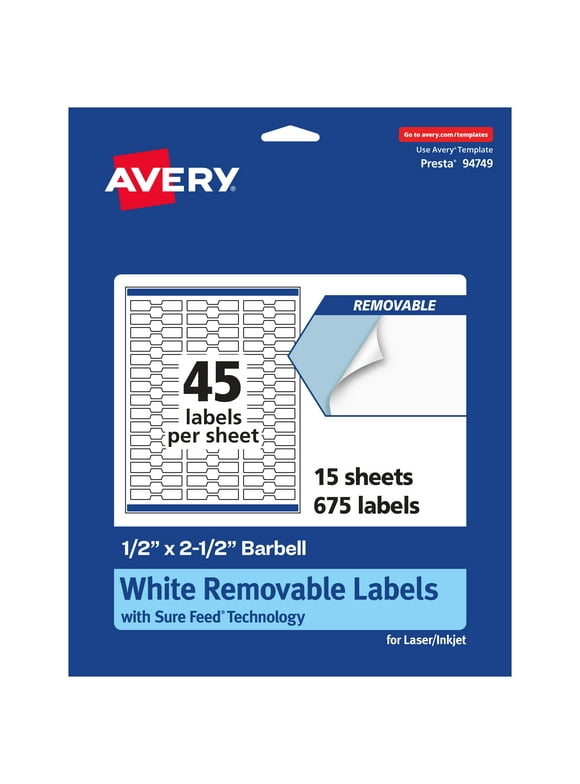 Avery 5366 in Avery Labels - Walmart.com