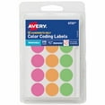 Avery Round Color Coding Labels (Pack of 12) - Walmart.com