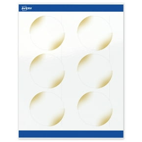 Avery Round Labels