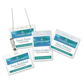 Avery Plastic Name Tag Holders