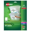 Avery Surface Safe ID Labels, 3" x 5", Water Resistant, Matte White ...