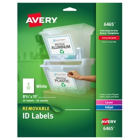 "Avery Business Mailing Labels, Easy Peel, Office Shipping, 1"" x 2-5/8 ...
