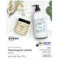 Avery Shape Labels, Rectangle, 2" x 3", Film, Glossy Clear, Laser ...